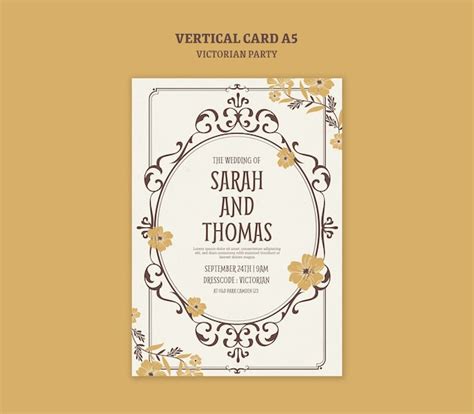 Wedding Card Frame Border Template Free Freepik Template