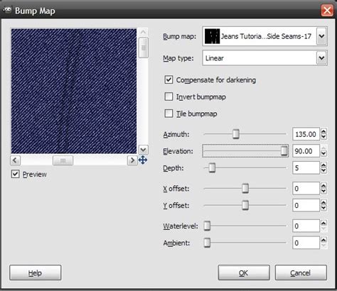 Denim Jeans Tutorial Using The GIMP Random Ramblings Tip Tricks