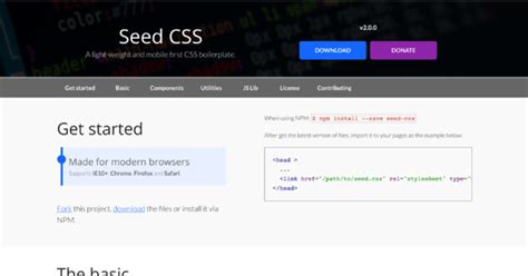 seed css pitchwall