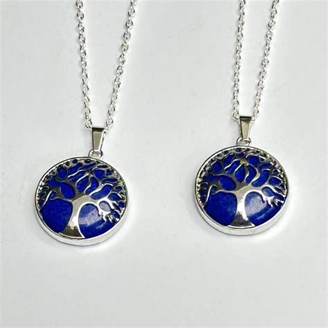 Ketting Tree Of Life Lapislazuli Wellness House Zen Sieraden