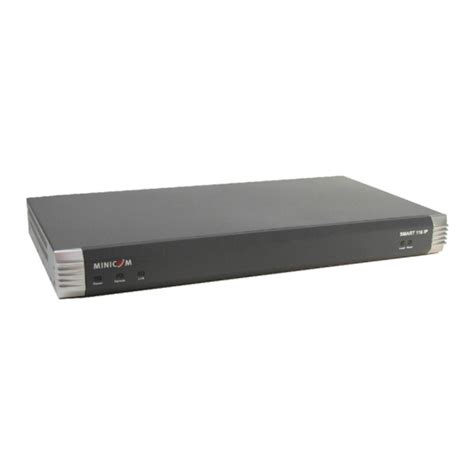 MINICOM SMART IP USER MANUAL Pdf Download ManualsLib