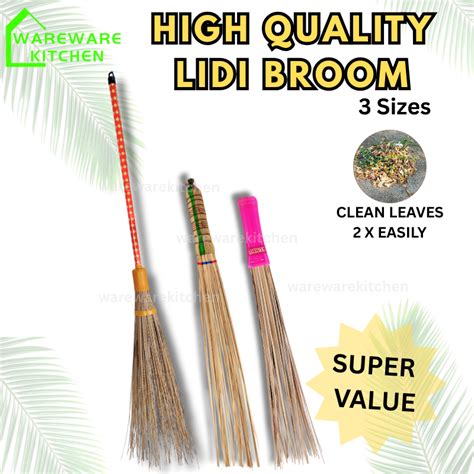 Penyapu Lidi Bertangkai Berhulu Lidi Broom With Handle Mattress Broom