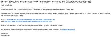 Accessing And Using The Executive Insights App Zscaler