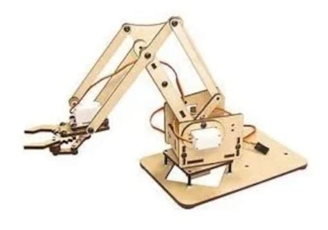 Kit Brazo Robótico Arduino Uno Con Servomotores Mg90s Ipower Electronics