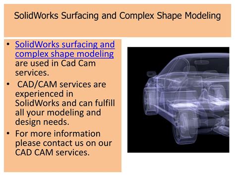 PPT SolidWorks Modeling Services PowerPoint Presentation Free Download ID 8051737