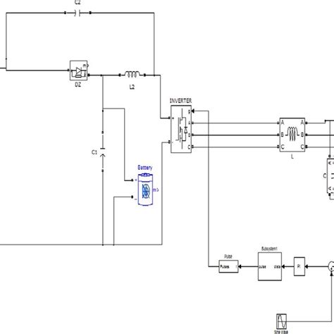 Proposed Quasi Impedance Source Inverter With Spwm—circuit Diagram In Download Scientific