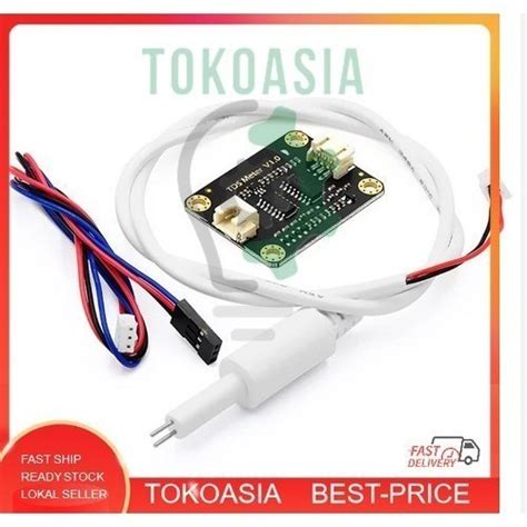 tds เครื่องวัดคุณภาพและการนําไฟฟ้าและเซ็นเซอร์ v1 0 โมดูล iot arduino