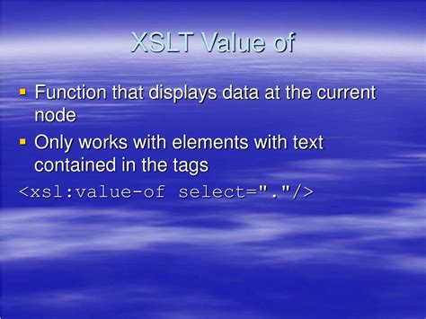 Ppt Xml Presentation And Xsl Powerpoint Presentation Free Download Id3823893