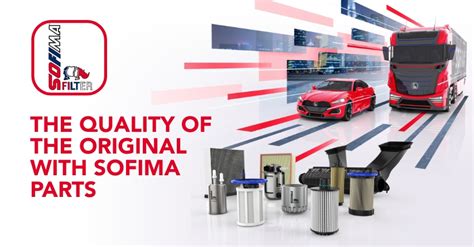 No Problem For The Warranty With Spare Parts Of Equivalent Quality Sofima Filter Aftermarket Emea