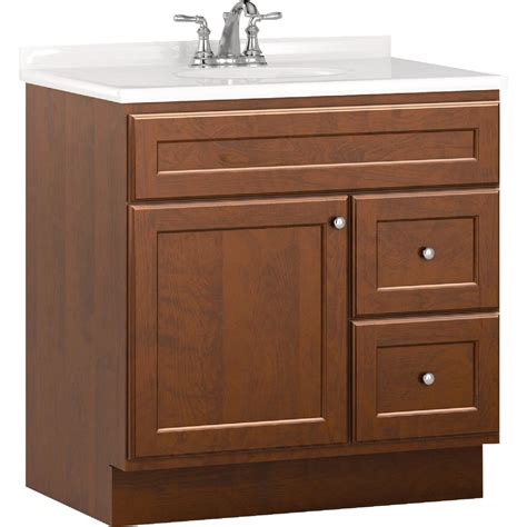 Bertch Northbrook 30 In W X 34 1 2 In H X 21 In D Dawn Vanity Base Without Top 2 Door 2