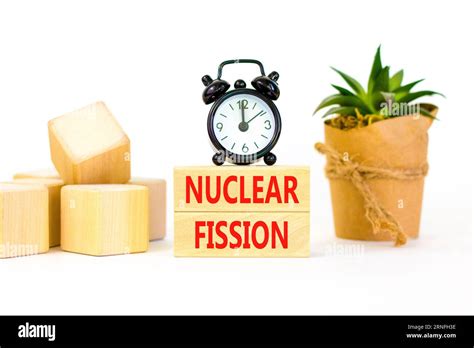 Nuclear Fission Symbol Concept Words Nuclear Fission On Beautiful