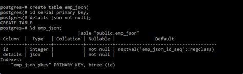 do you know relational database can also deal with json data by r