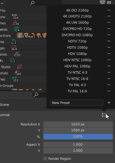 Rendering Is There A Python API For The Custom Property Presets In Render Properties