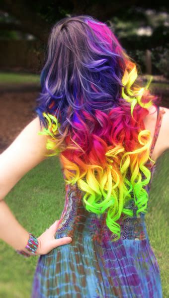 Cheveux Arc En Ciel La Nouvelle Tendance Coiffure 20162017 Guide