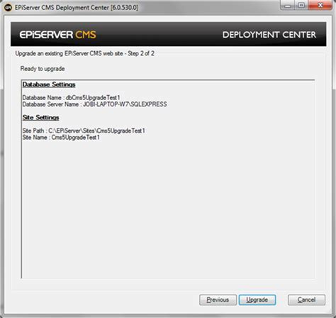 how to upgrade an episerver cms 5 site to cms 6 optimizely deve