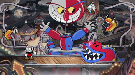 Download Cuphead And Beppi The Clown Wallpaper