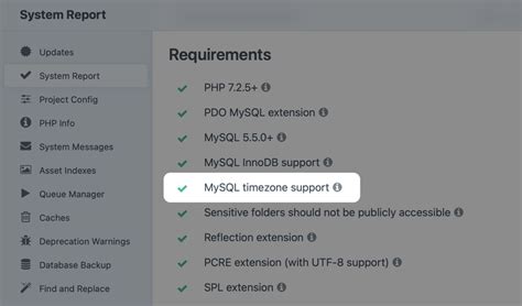 Populating Mysql And Mariadb Timezone Tables Craft Cms