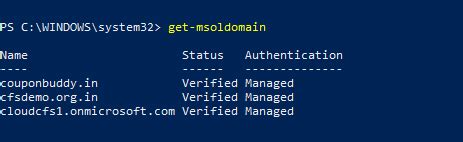 Unable To Verify Custom Domain In Office CloudFronts