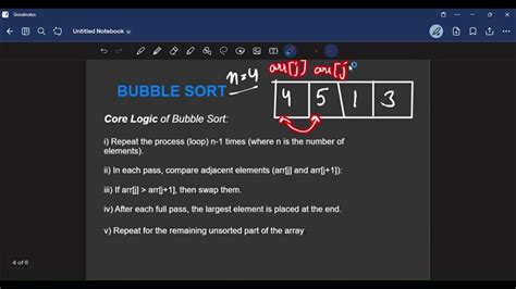 Bubble Sort In C Language Beginner Friendly Coding In C Sorting