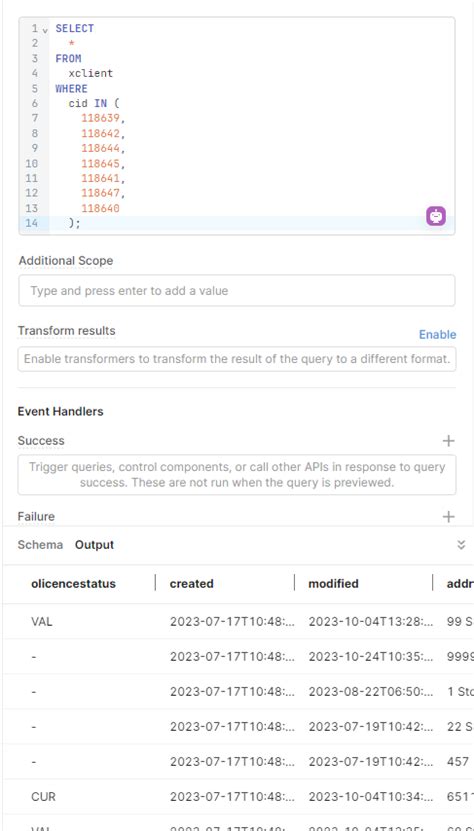 Iterate Over An Array Of Criteria Within A Select Query 💬 App