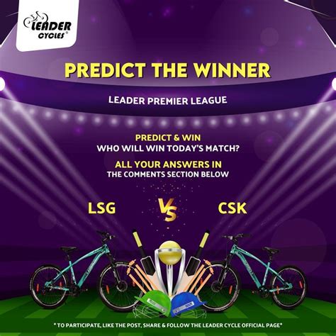 Predict And Win Who Will Win Social Media Design Graphics Follow The Leader