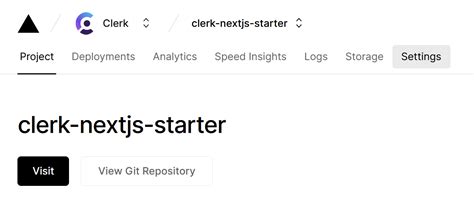 deployments and migrations deploying a clerk app to vercel