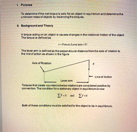 Solved To Determine If The Net Torque Is Zero Or An Object In