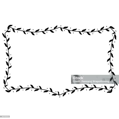 꽃 화 환 블랙 직사각형 빈티지 월계관 화 환 실루엣 블랙 수평 빈티지 프레임 꽃 꽃 잎 테두리 식물 월계관 화려한 아트 잎 요소 0명에 대한 스톡 벡터 아트 및 기타