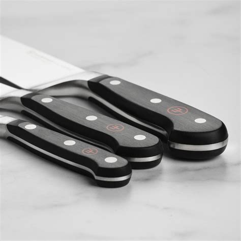 Wusthof Classic Knife Set 3 Piece Cutlery And More