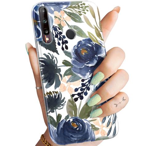 Etui Do Huawei P Lite E Wzory Kwiaty Kwieciste Flower Obudowa Pokrowiec Huawei Sklep Empik Com