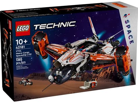 LEGO Technic Builds The Future With VTOL Heavy Cargo Spaceship