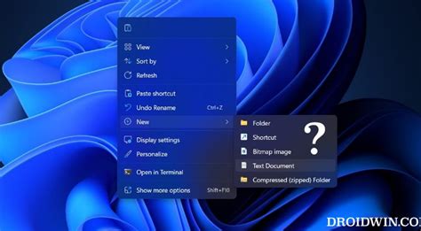 Add Rich Text Document To Windows 11 Context Menu Droidwin