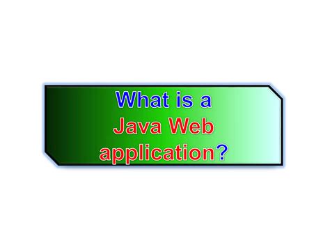 Lecture 19 Dynamic Web Java Part 1ppt
