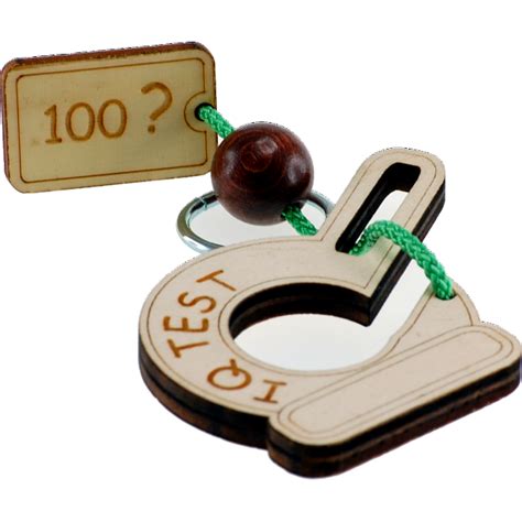 IQ Test European Wood Puzzles Puzzle Master Inc