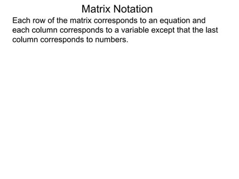 83 Matrix Notation Ppt Technology And Computing