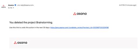 Recover Deleted Tasks Projects And More