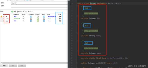 Springboot 根据数据库表自动生成实体类和mapper，只需三步springboot生成mapper Csdn博客