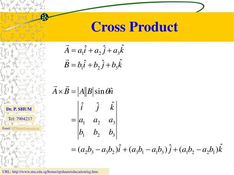 Ppt Dot Product Powerpoint Presentation Free Download Id 3921294