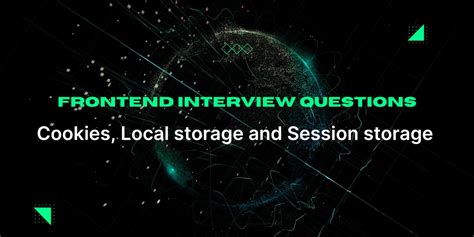 Cookies Local Storage And Session Storage Dev Community