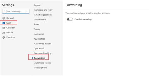 How To Turn Off Forwarding In Microsoft Community