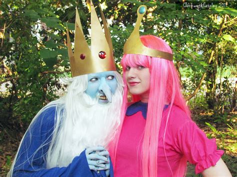 Adventure Time Ice King And Princess Bubblegum