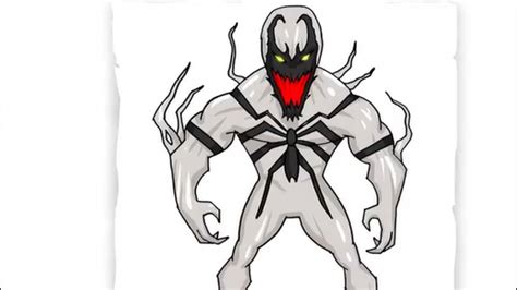 نقاشی ابرقهرمان ها آنتی ونوم