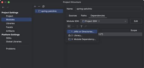 Module Dependencies Intellij Idea Documentation