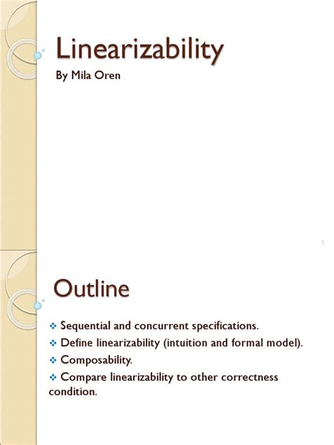 Defining Linearizability A Correctness Condition For Concurrent Objects Pdf Queue Abstract