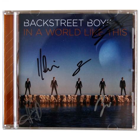 Backstreet Boys Signed Cd Private Autograph Signing Rare Mike The Fanboy