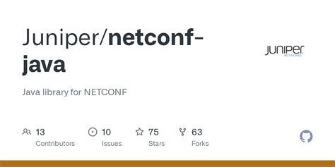 Github Junipernetconf Java Java Library For Netconf