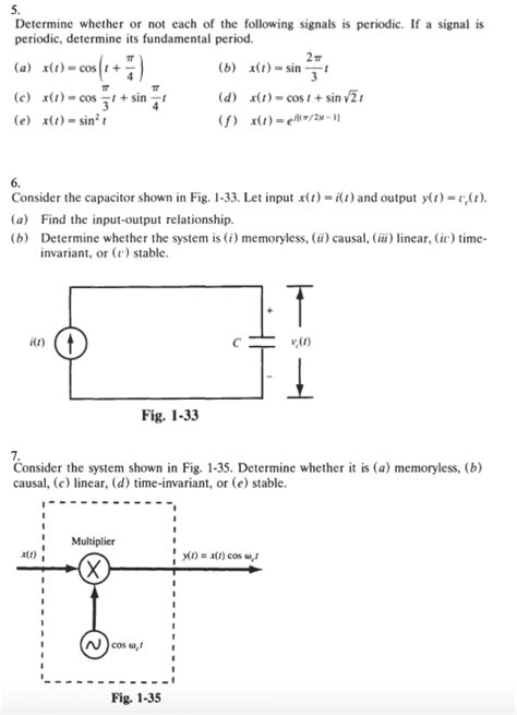 Solved Determine Whether Or Not Each Of The Following Chegg