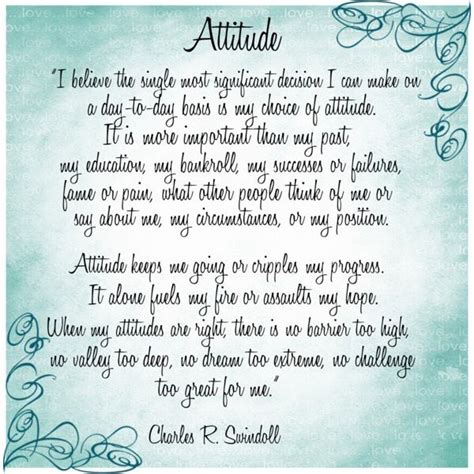 The Poem Attitude By Charles Swindoll Artofit