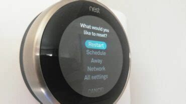 How To Reset A Nest Thermostat Smart Home Perfected