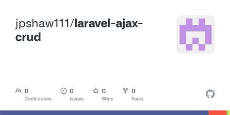 Github Jpshaw111laravel Ajax Crud